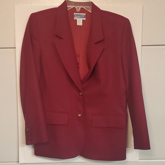 Pendleton | Jackets & Coats | Vintage Pendleton Virgin Wool Blazer ...